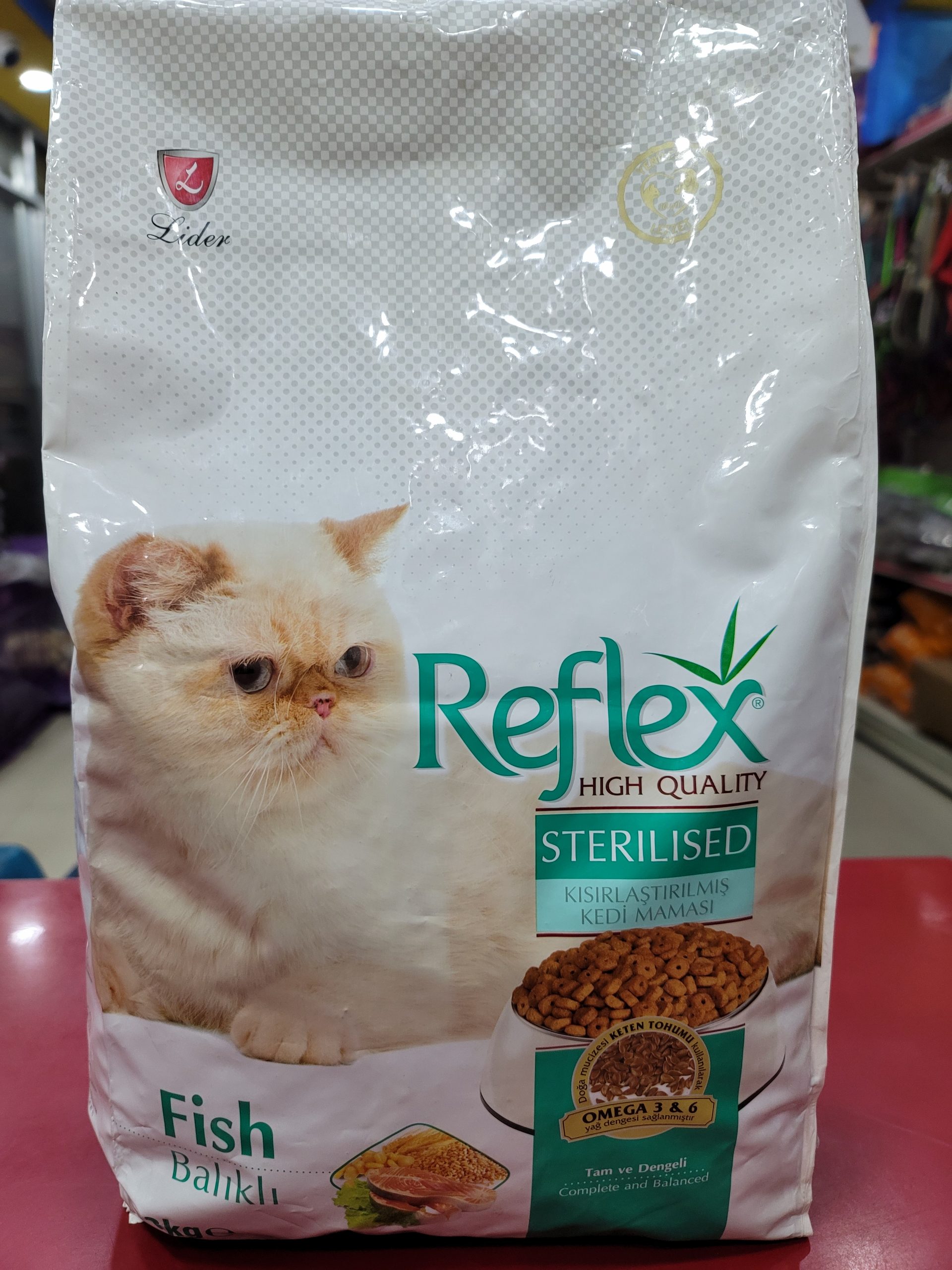 Reflex cat food 3kg fish – Indreni Kennel and Vet Service